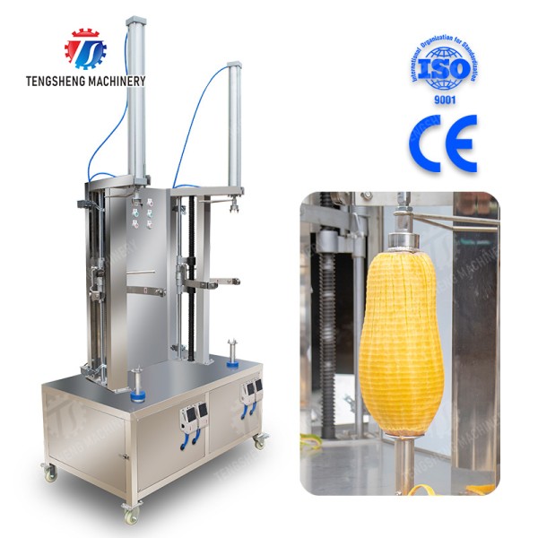 Quality papaya chieh-qua pumpkin wax gourd pineapple Vegetable Vertical double cutter for sale