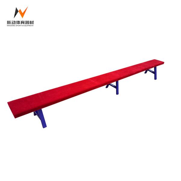Quality Balance Beam Gymnastics Training Equipment Solid Wood Stool for Kindergarten Children for sale