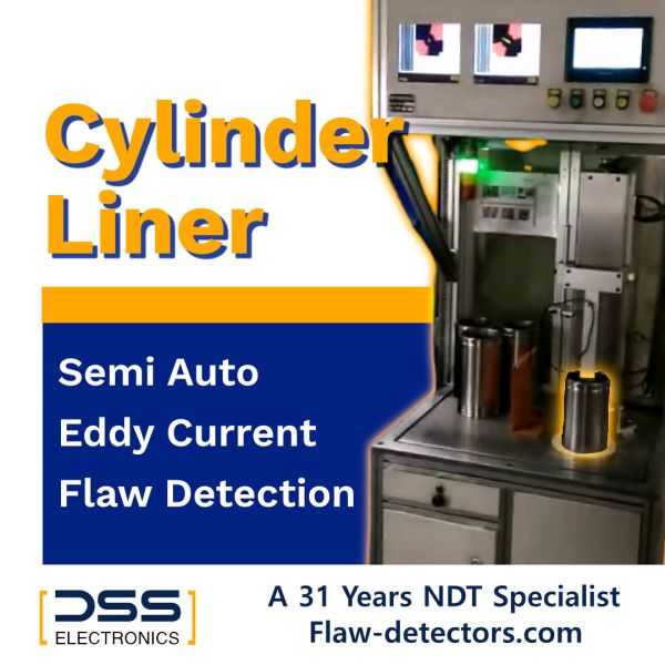 Quality Cylinder liner flaw detector semi-automatic eddy current testing NDT for sale