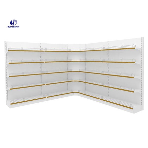 Quality Steel Supermarket Racks Company 5 Shelf Heavy Duty Metal Storage Rack for sale