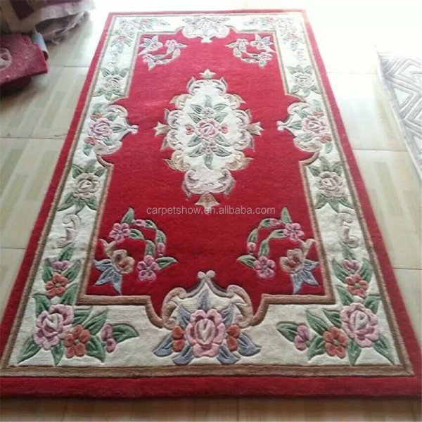 Quality Acrylic Round Area Rug Hand Tufted Carpet with 12mm Pile Height and Excellent for sale
