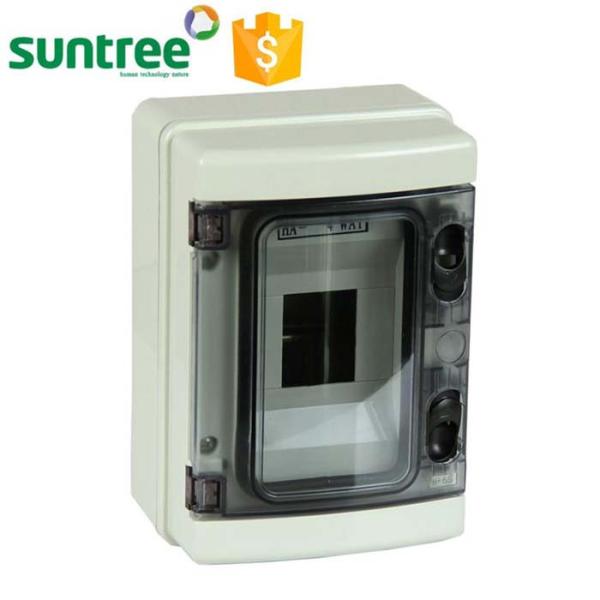 Quality Outdoor IP66 Waterproof DC Combiner Box 10KA With PC Cover for sale