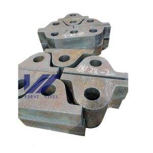Quality Any Size Alloy Plate Cutting Parts AISI4140 Plate Cutting Processing for sale