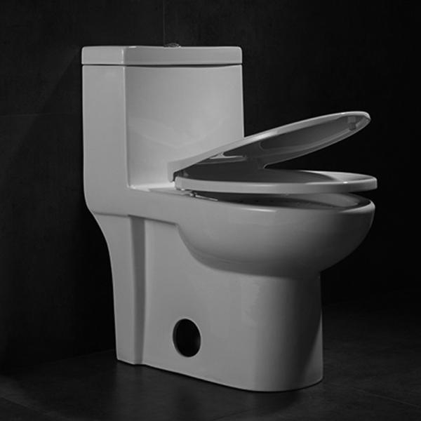 Quality American Standard Cosette Dual Flush Elongated One Piece Toilet In White 1.28 Gpf for sale