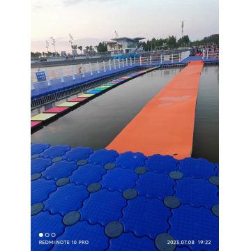 Quality Cube Type PE Pontoon / Plastic Floating Pontoon For Bridge for sale