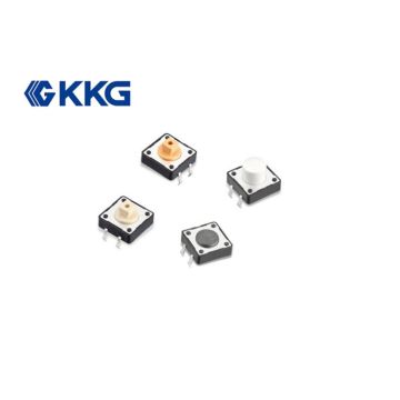 Quality 12*12 SMD Tact Switch Life 100000 Cycles SMT 12x12 Right Angle Tactile Switch for sale