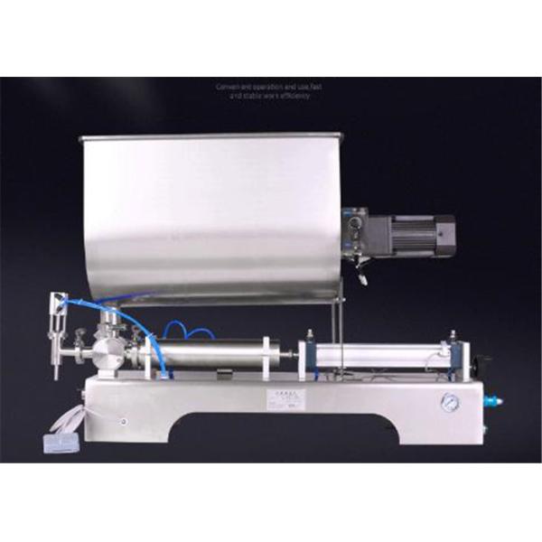 Quality Granules 80L Sauce Pouch Filling Machine Paste With Mixing Hopper for sale