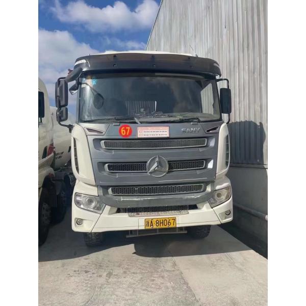 Quality Shacman 2018 14-16m3 Used Concrete Mixer Truck  13055 Kg Rated load for sale