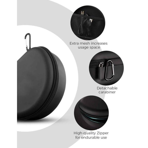 Quality L7.87in Foldable Headphone Carrying Case Hard EVA Cover for sale