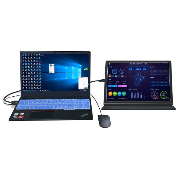 Quality 1920*1200 Synchronized USB C Display 10.1 Inch External Portable Monitor With for sale