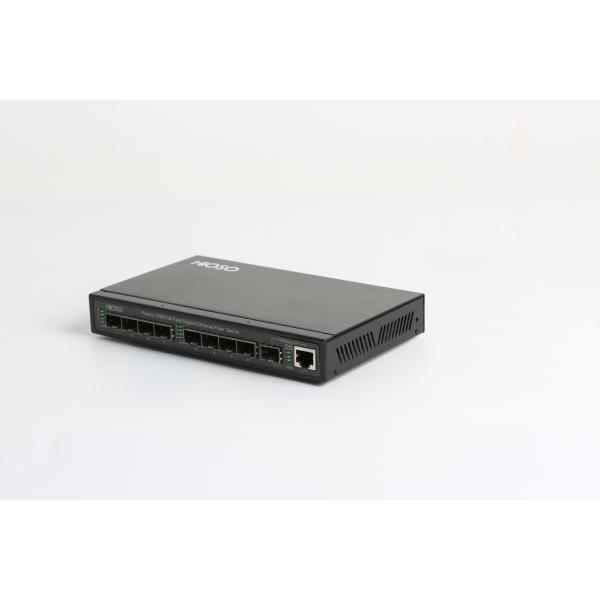 Quality HiOSO DC12V Fiber Switch Router , Switch With Fiber Optic Ports for sale
