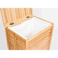 Quality Foldable Bamboo Washing Basket Laundry Hamper Storage Multifunctional for sale