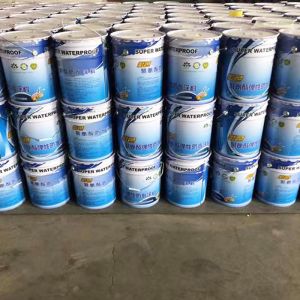 Quality Superior Blue PU Coating Formulated for Basements Tenacious Adhesive Shield for sale