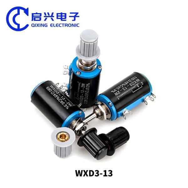 Quality WXD3 13 2W 10 turn wirewound potentiometer 4K7 10k for sale