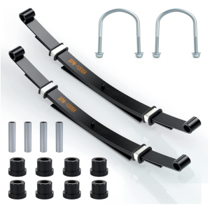 Quality Heavy Duty Rear 4-Leaf Spring Kit with Bushings & Sleeves for Club Car DS Golf for sale