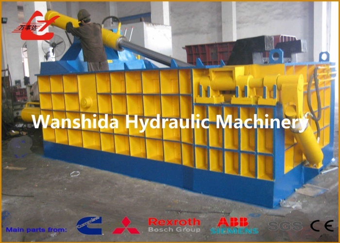 Quality PLC Control System Hydraulic Steel Baling Machine Bale Size 1600 × 1000 × 800 mm for sale