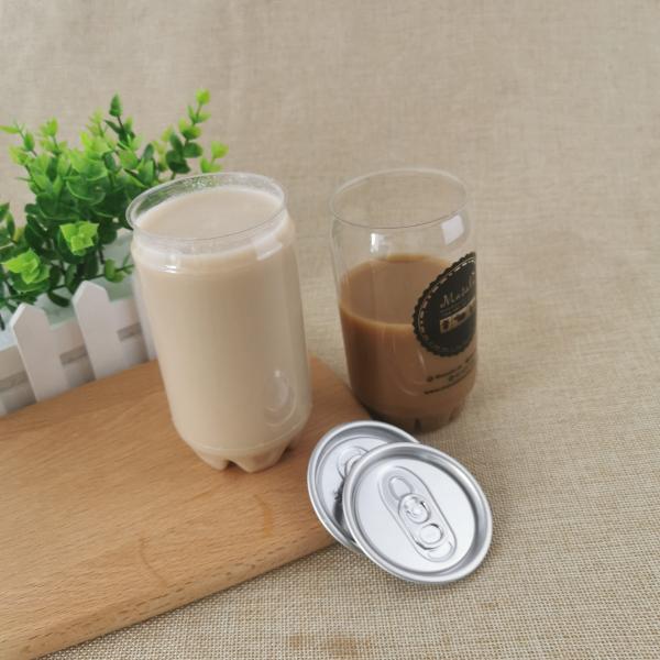 Quality Screen Printing 60mm 345ml Plastic Beverage Cans for sale