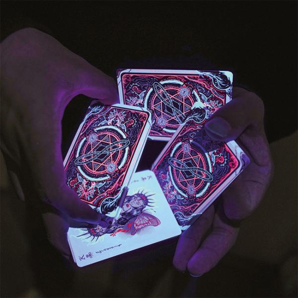 Quality Glow In Dark CMYK Print Playing Cards Custom Magic Cards Printed for Casino for sale