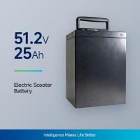 Quality Swappable IP67 E Motorcycle Battery , 51.2V 60V 25Ah Electric Scooter Lithium for sale