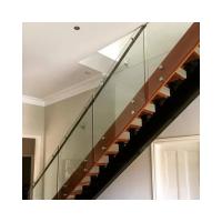 China Safety Clear Glass Railing 6mm Thickness Balcony Glass Balustrade factory