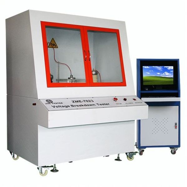 Quality Multiscene 10KVA Rubber Testing Machine , Stainless Steel Voltage Breakdown Tester for sale