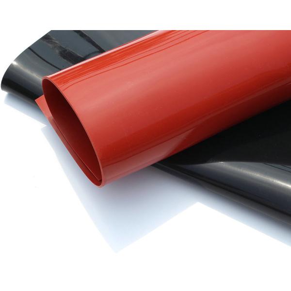 Quality Red Silicone Rubber Sheet 3mm Thickness High Temperature Resistant for sale