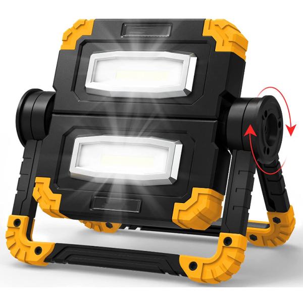 Quality Rechargeable Portable LED Work Light with 2000 Lumens 360 Degree Rotation and for sale