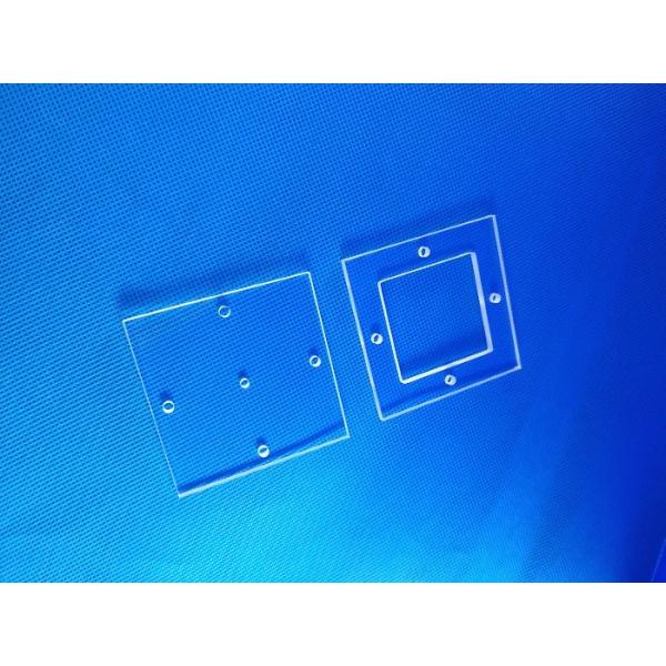 Quality Professional Precision Glass Machining quartz sight glass UV quartz plate for sale