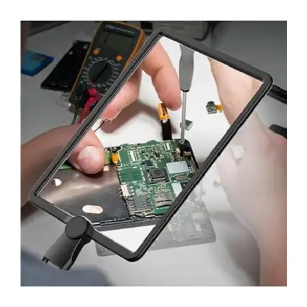 Quality Amazon Sells Well 3-in-1 Magnifying Glass With Led Light PMMA Square Lens and Large Lens for sale