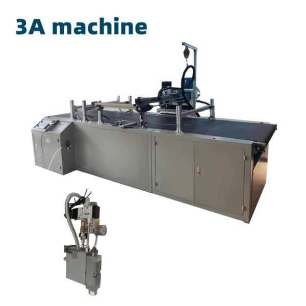 Quality Air Pressure 0.5-0.8MPA Hot Melt Adhesive Spraying Machine for Carton Box Bottom Folding for sale