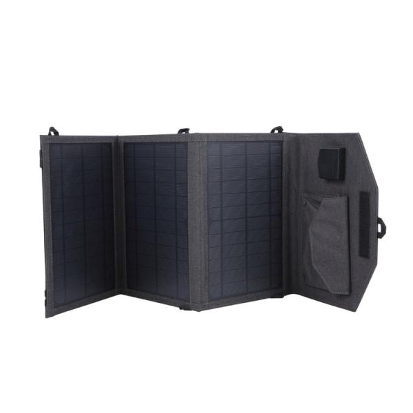 Quality 21W Solar Panel Handbag Portable Folding Backpack Power Charger for sale