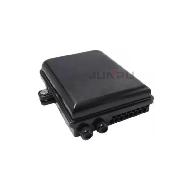 Quality 2 In 16 Out Optical Fiber Termination Box 16 Core PC ABS Material Wall Mounted for sale