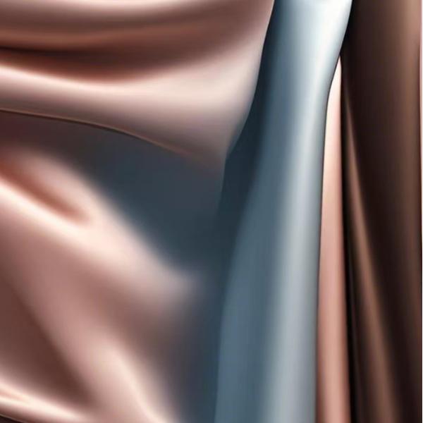 Quality Satin Summer Fabric Dress Slight Shine Women Skirt Smooth Polyester for sale