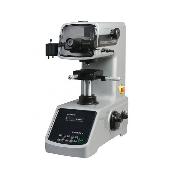 Quality Digital Eyepiece 10X Micro Vickers Hardness Tester Built In Printer Motorized Turret JIS Z2244 for sale