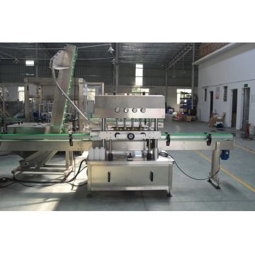 Quality 8 Pairs Wheel Rotation Linear Capping Machine for Commodity Bottles 30-120mm for sale
