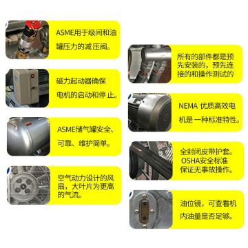 Quality KB-15 Series Piston Air Compressor Medium And High Pressure 220V for sale