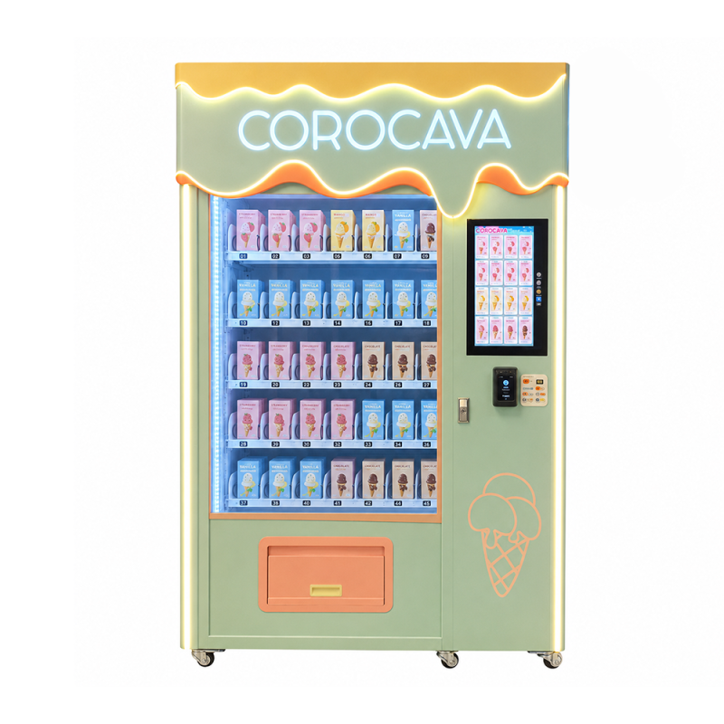 Quality WEIMI Smart Ice Cream Vending Machine with -20°C Freezer & Elevator Delivery for for sale