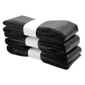Quality Trash Can Automatic Bag Customized Compostable Kitchen Trash Bags Black for sale