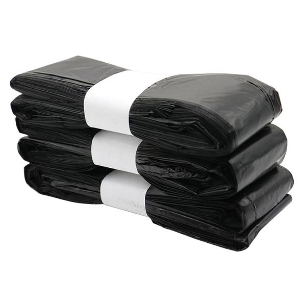 Quality Trash Can Automatic Bag Customized Compostable Kitchen Trash Bags Black for sale
