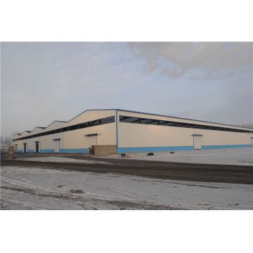 Quality Prefabricated Workshop Steel Structure Economical Large Span High Wind for sale