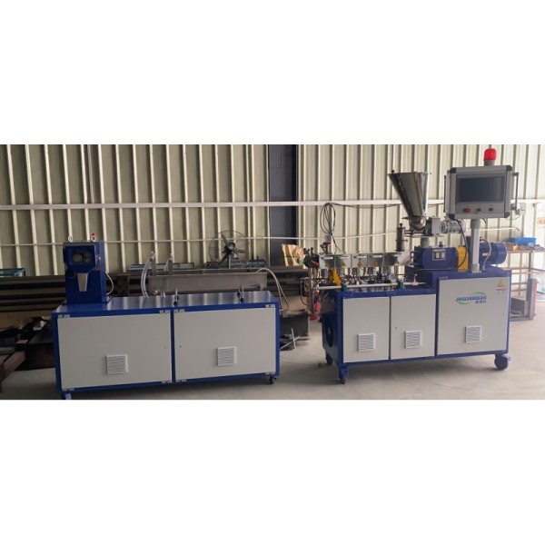 Quality Laboratory Co-Rotating Twin Screw Extruder | Lab Scale Plastic Compounding Pelletizing Machine for Polymer R&D | Manufacturer Supply for sale