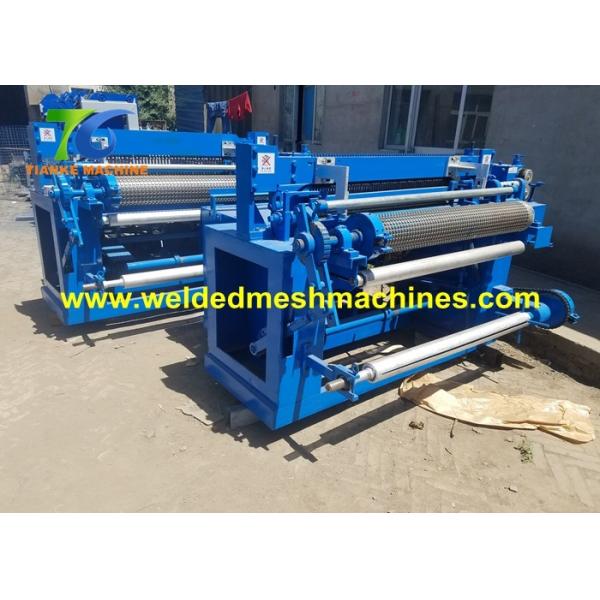 Quality 6.35mm Aperture 0.65mm Galvanized Welded Wire Mesh Machine 2.0 Ton for sale