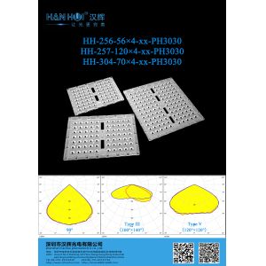 Quality High Power 3030 LED Lens 290×190mm High Transmittance LED Lens For Street for sale