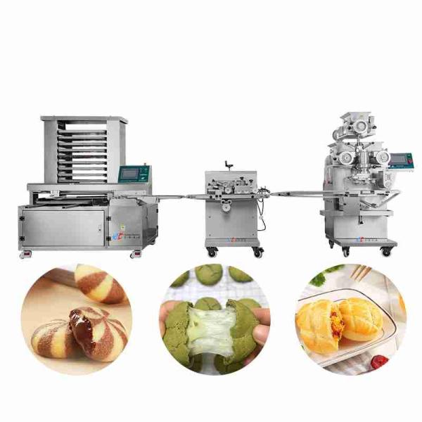 Quality OEM 4.5kw Stuffed Cookie Machine Automatic Cookies Making Machine for sale