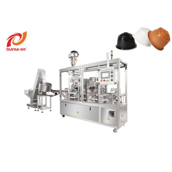 Quality SUNYI 50pcs/Min Dolce Gusto Capsule Filling Machine for sale