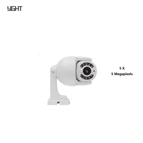 Quality IP Speed Dome Camera Waterproof PTZ Camera 5MP 5X Optical Zoom for sale