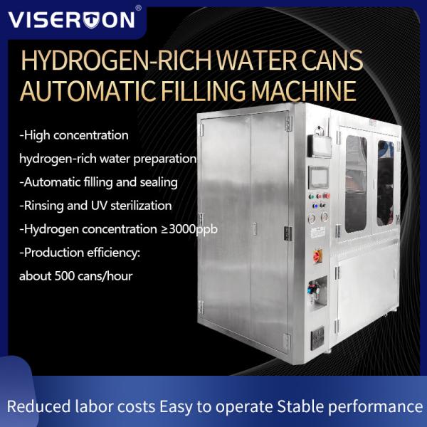 Quality Hydrogen-rich Water Filling Machine 330ml - 1L Can Filling Machine VST-Q9 for sale