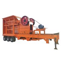 Quality Advanced Technology Mobile Jaw Crusher with Vibrating Screen and Feeder 1 for sale