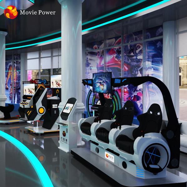 Quality Multiplayer VR Theme Park Simulator Machine ROHS standard for sale