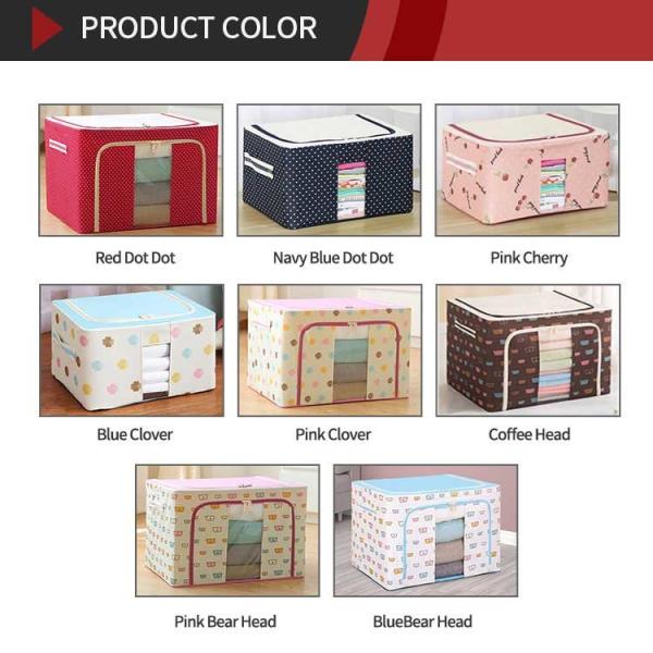 Quality Silk Road Enterprise Washable Cube Fabric Household Storage Containers Sealed for sale